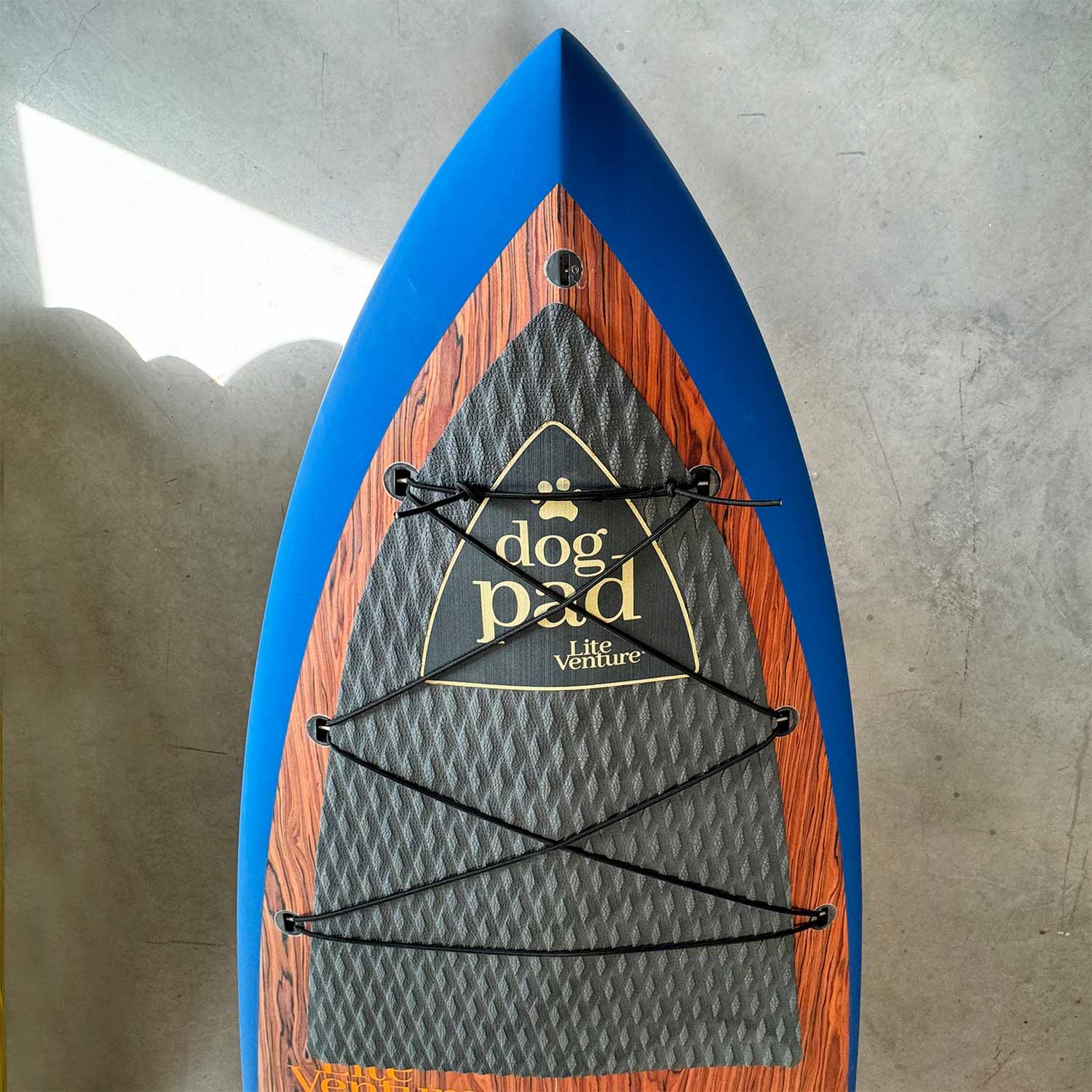 Dog pad for hardboards