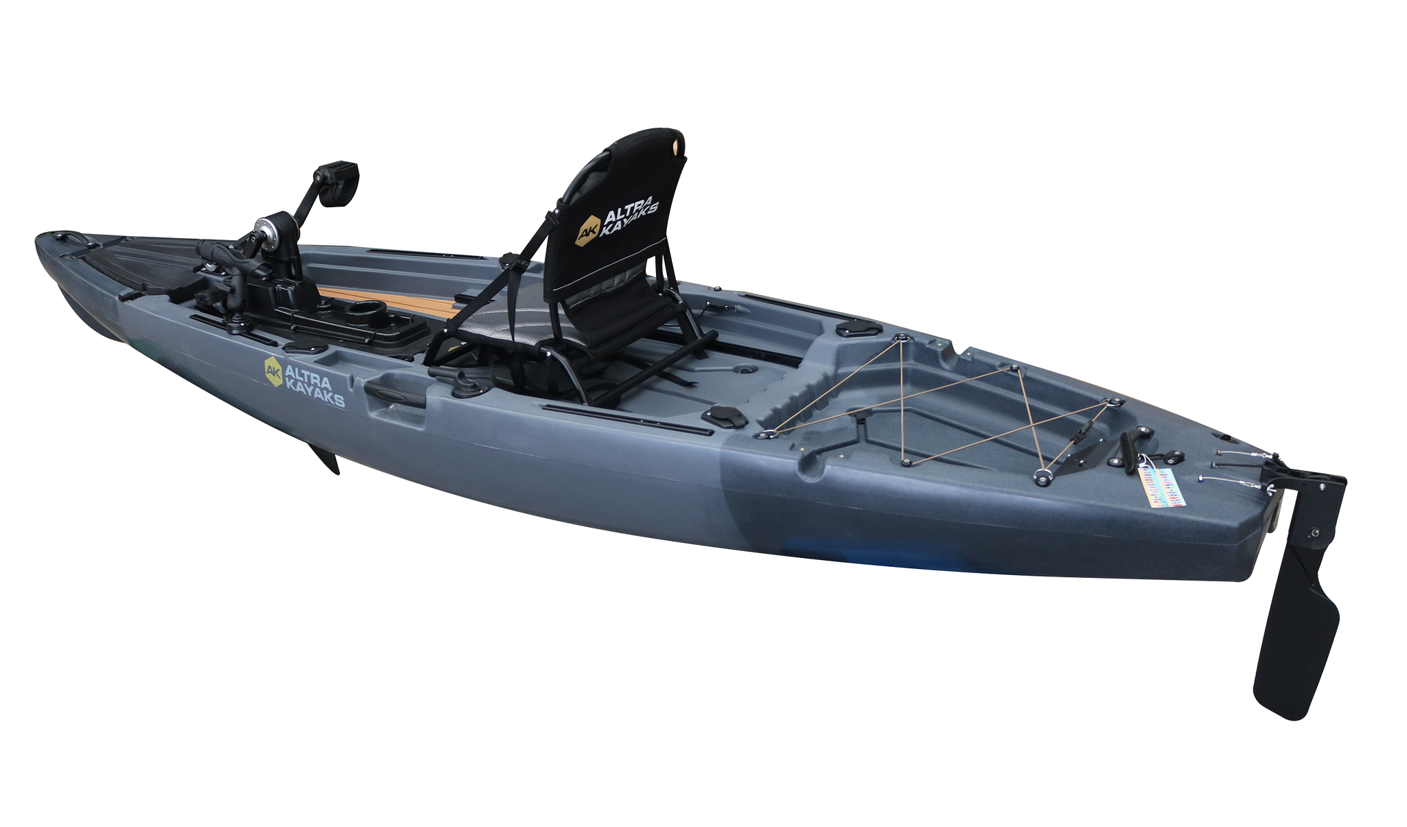 Fishing kayak with pedal drive ALTRA PD 365 Titan